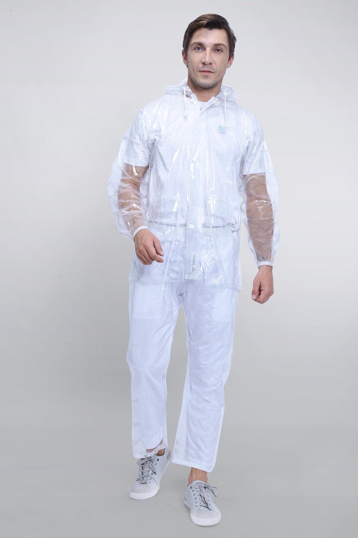 Unisex Transparent Rain Suit - Varsha Rainwear